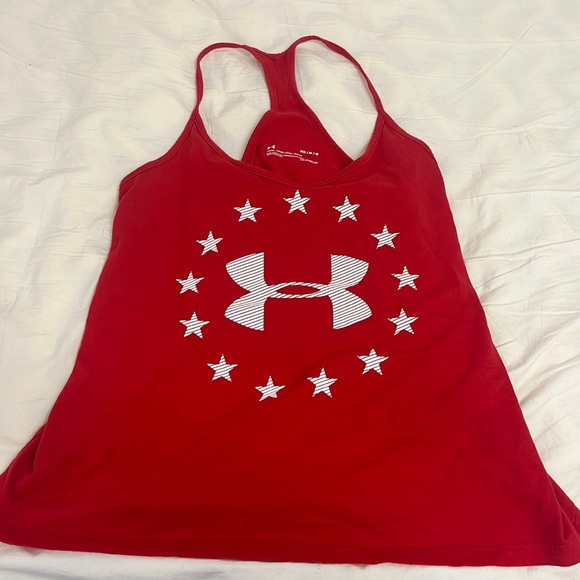 Under Armour | Tops | Freedom Tank | Poshmark
